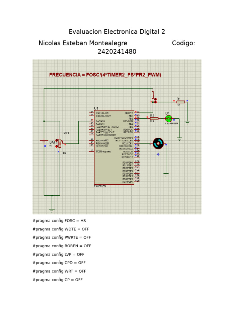 Digital Electronic Evaluation Code | PDF