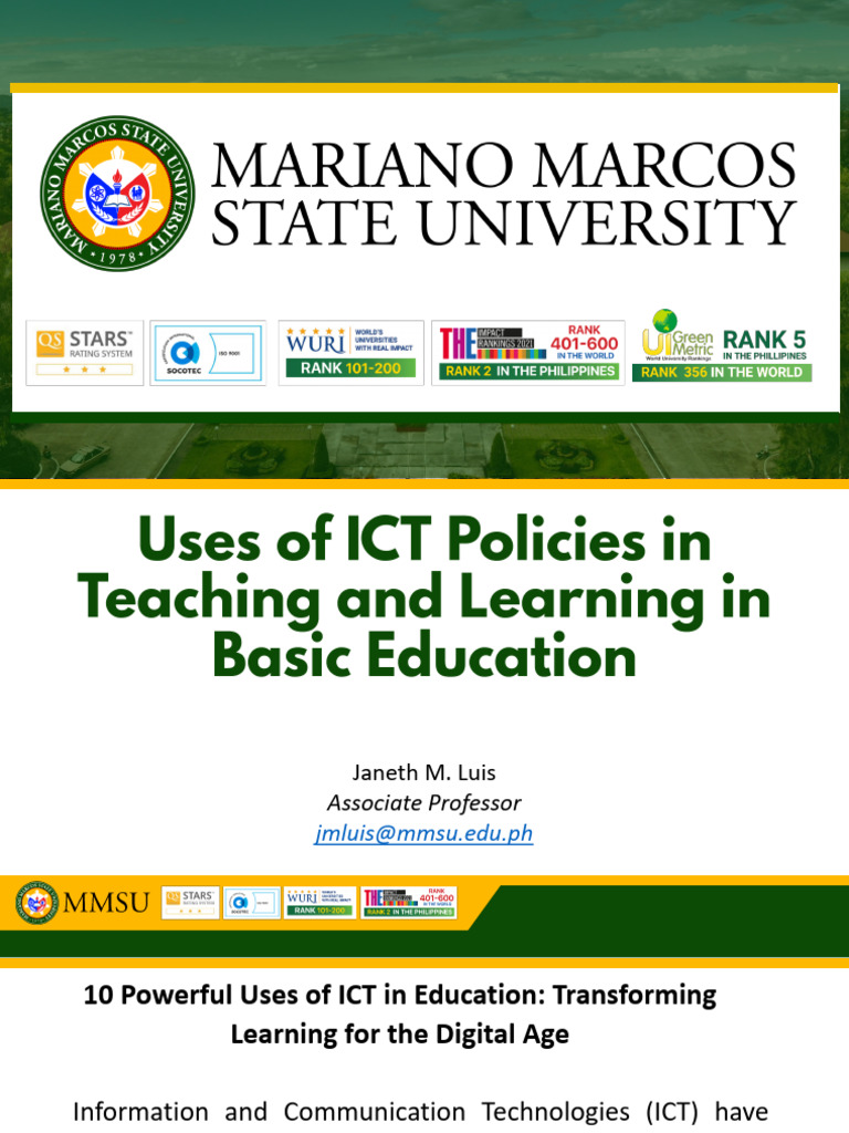 Lesson 6 - Safety Issues in ICT Policies, Guidelines Procedures | PDF ...