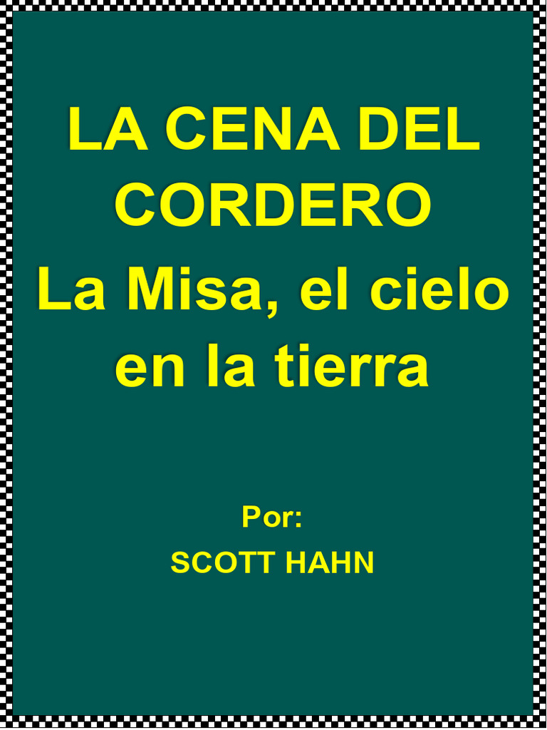 La Cena Del Cordero, Scott Hahn | PDF