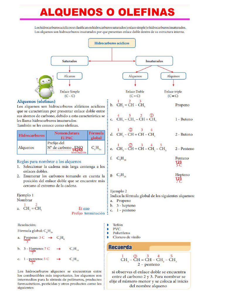 Alquenos Pdf