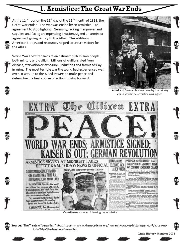 Treaty of Versailles and Its Impact | PDF | International Security ...