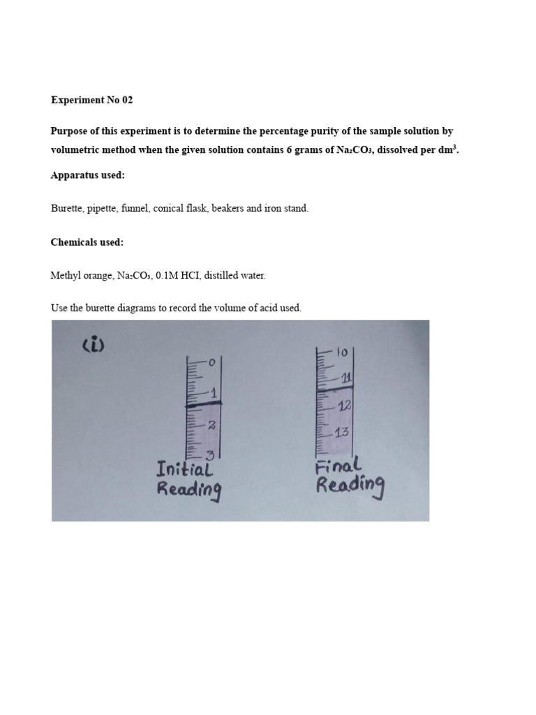 Experiment 02 | PDF