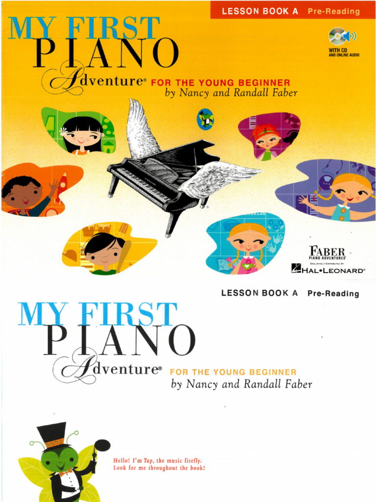 My First Piano - Lessons Book A Pre-Reading | PDF