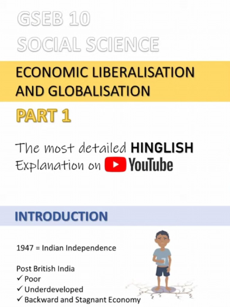 CH 16 Economic Liberalization and Globalization | PDF