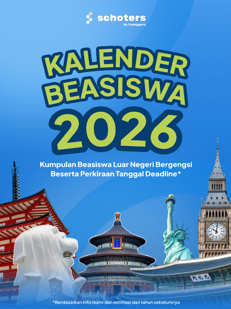 Kalender Beasiswa 2026 | PDF
