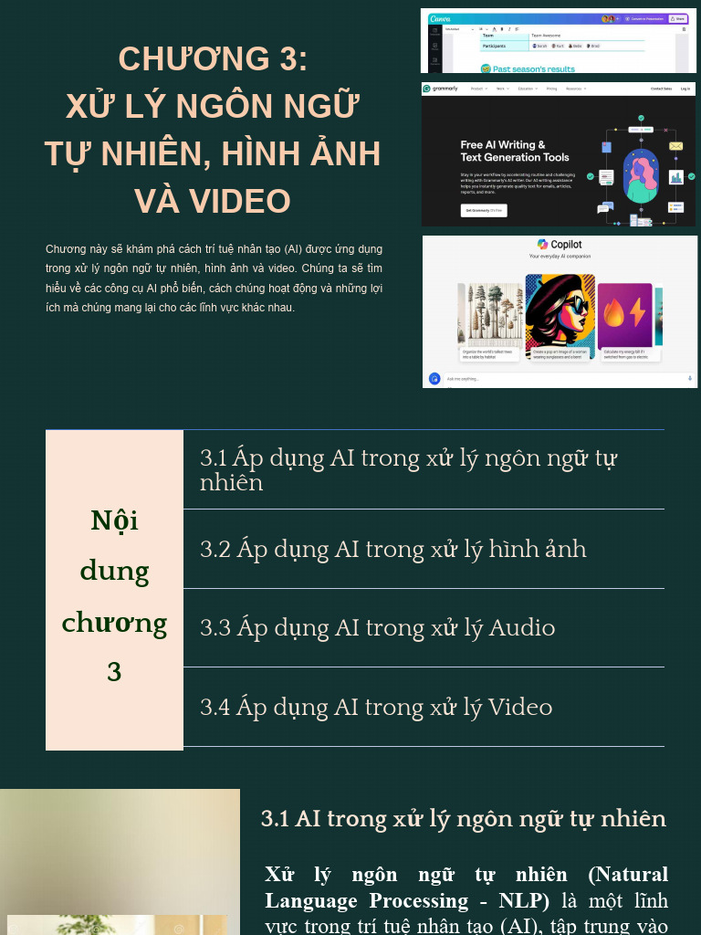 Chương 3 - Xu Ly Ngon Ngu Tu Nhien Hinh Anh Va Video | PDF