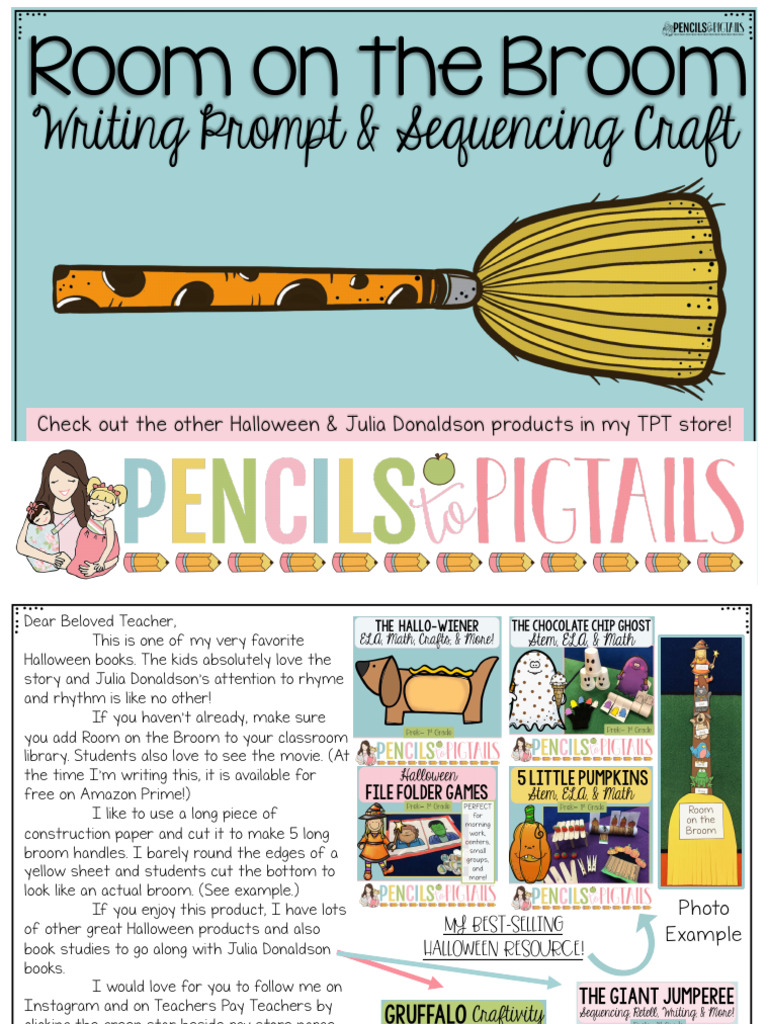 Room on the Broom Teaching Resource | PDF