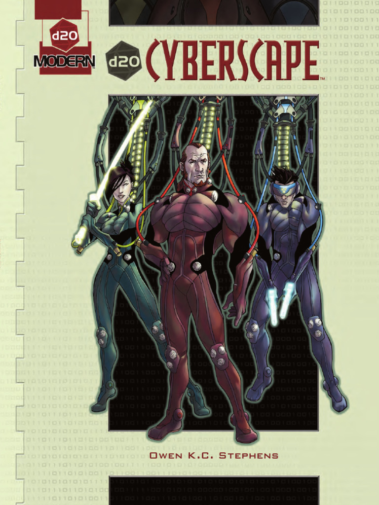 d20 Cyberscape Cybernetics Guide | PDF | Cyborg