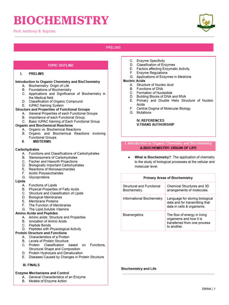 Biochemistry | PDF | Alkene | Amine
