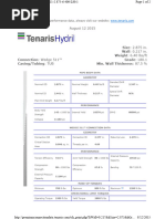 Benoit BTS-8 Connection Data Sheet | PDF | Mechanical Engineering