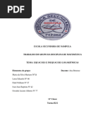 Tabela de Logaritmos Decimais Base 10 | PDF
