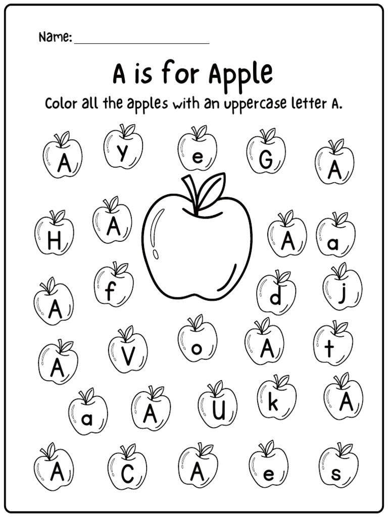 Alphabet Coloring Activity Guide | PDF