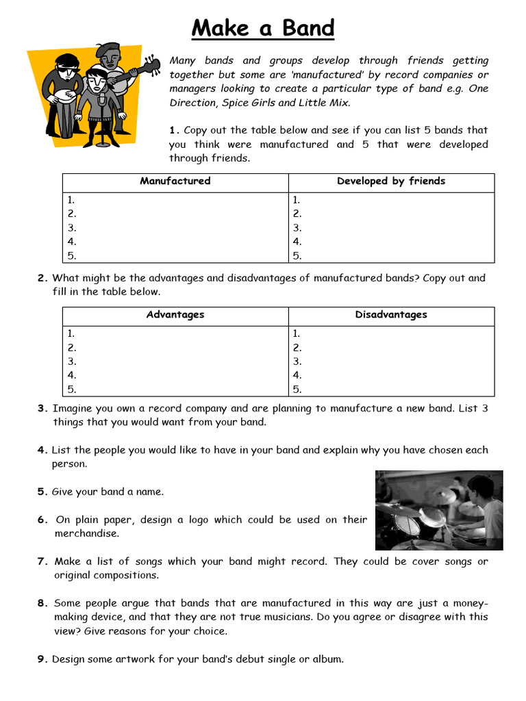 Make A Band | PDF
