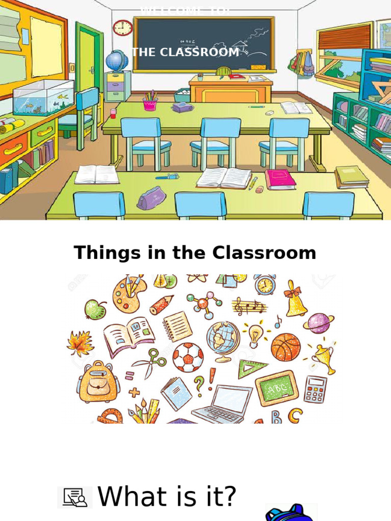 Things in The Classroom | PDF
