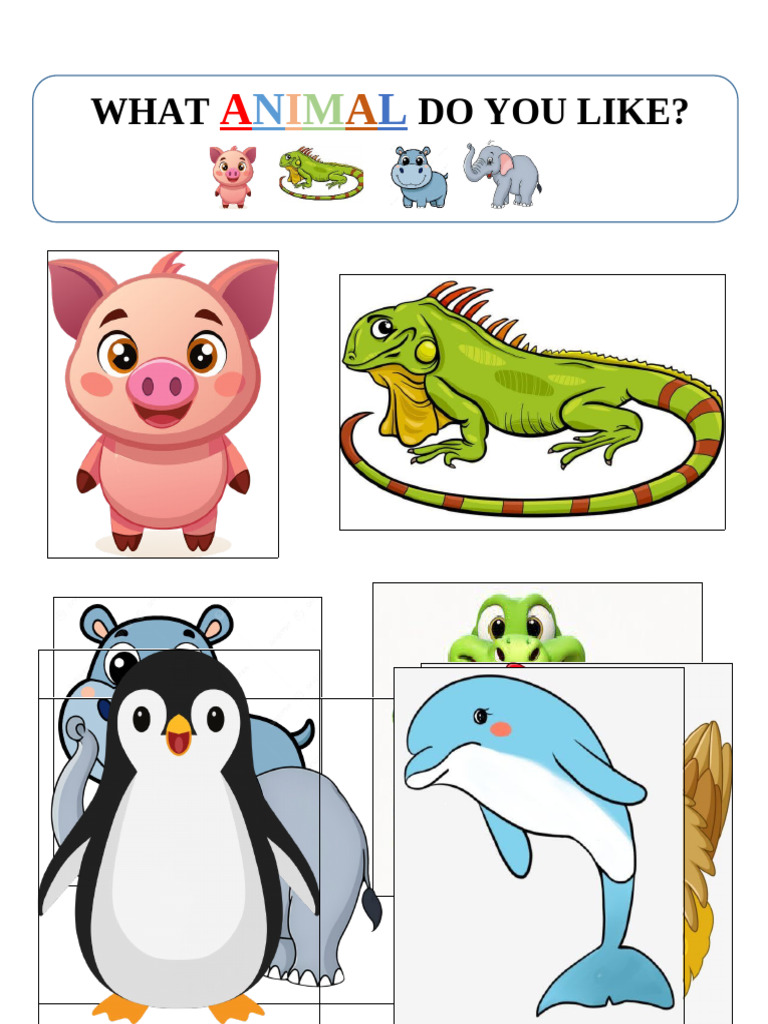 What Animal Do You Like | PDF