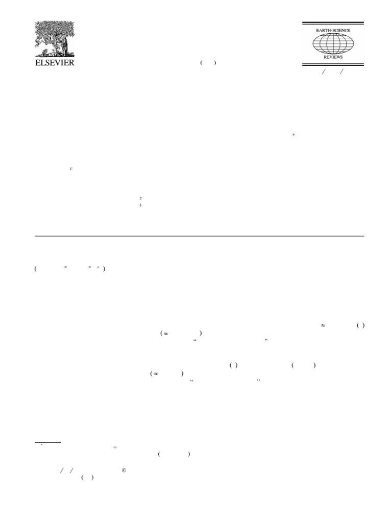Hungerbuhler Et Al.2002-Libre | PDF | Andes | Geology