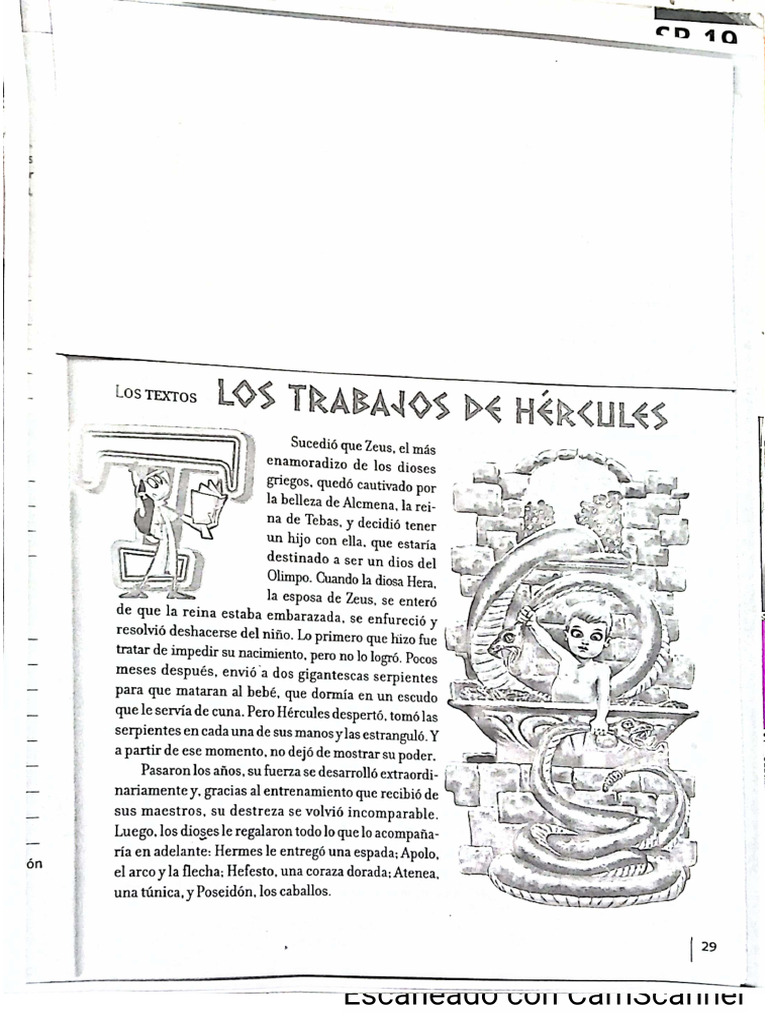 Los Trabajos de Hércules | PDF
