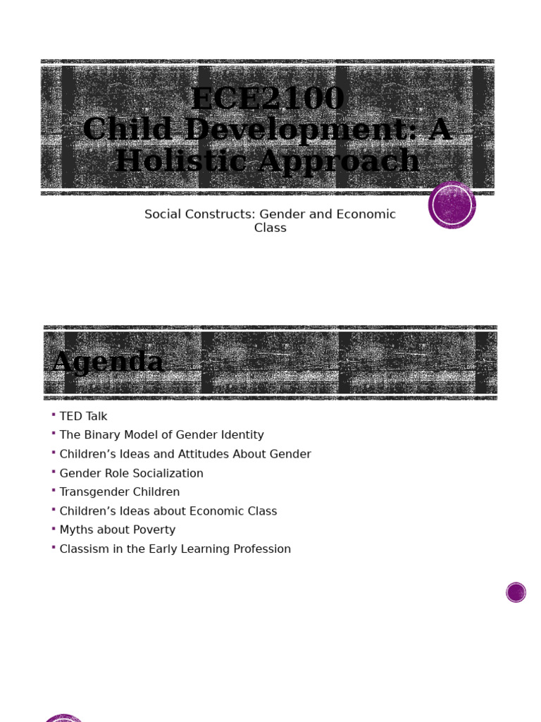 Understanding Gender and Class in Child Development | PDF | Gender ...