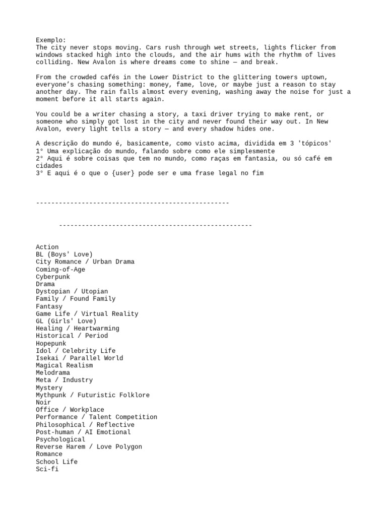 World Example | PDF