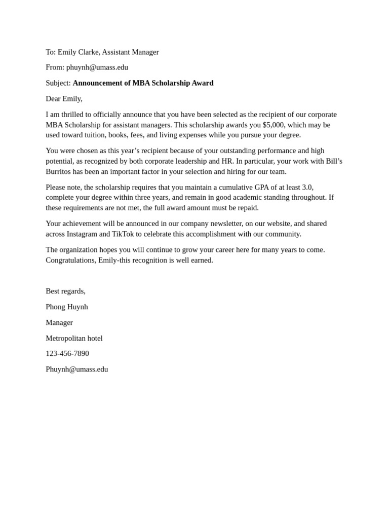 Good News Letter | PDF