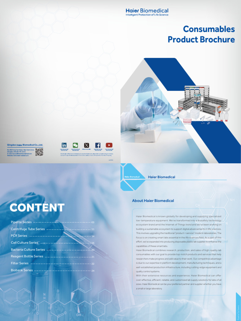 Catalogue - Lab Consumables Product Brochure | PDF | Polymerase Chain Reaction