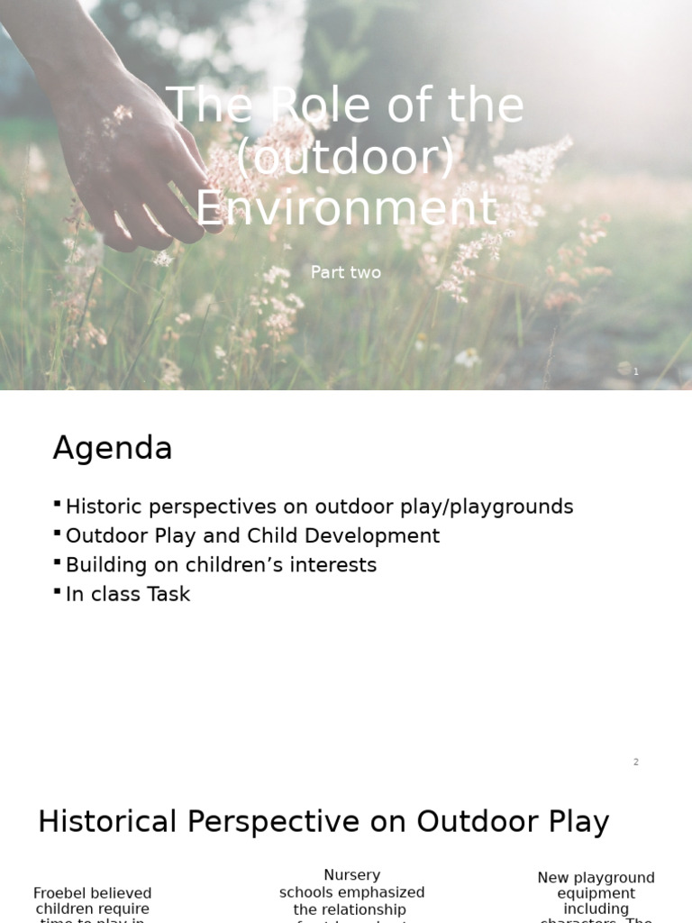 Responsive - Week 10 - Outdoor Environment - Part Two | PDF | Risk ...