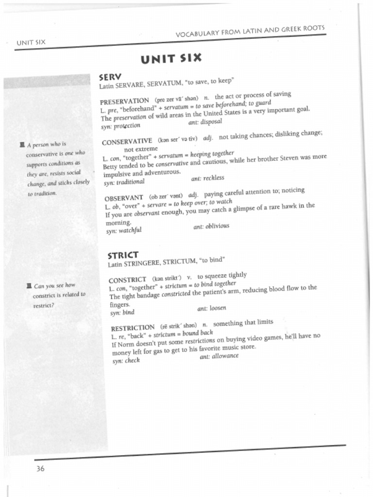 Unit Six | PDF