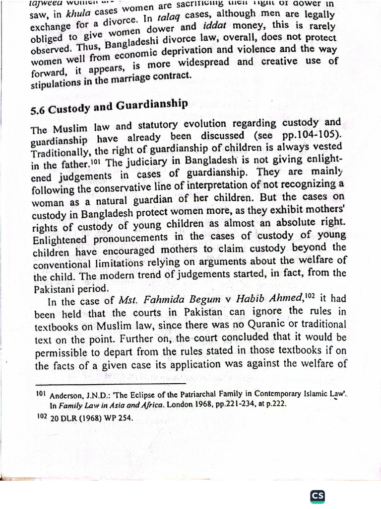 Custody of Children | PDF