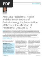 sBPE Guidelines for Periodontal Screening in Youth | PDF ...