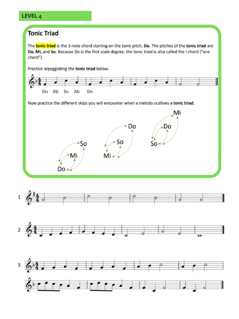 PHS Choir Curriculum Outline 4 | PDF