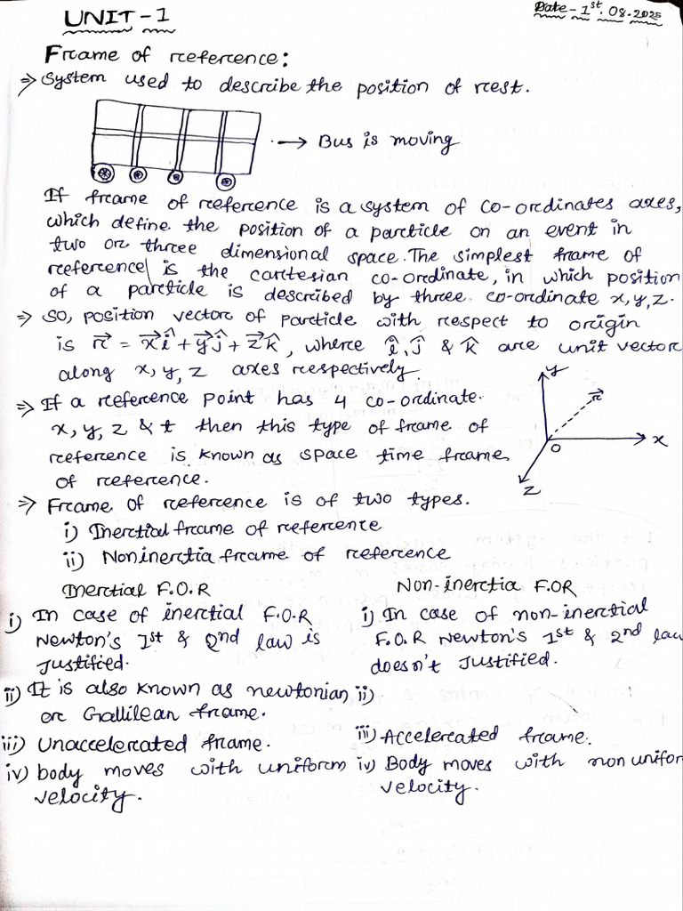 Physics (Unit-1) | PDF