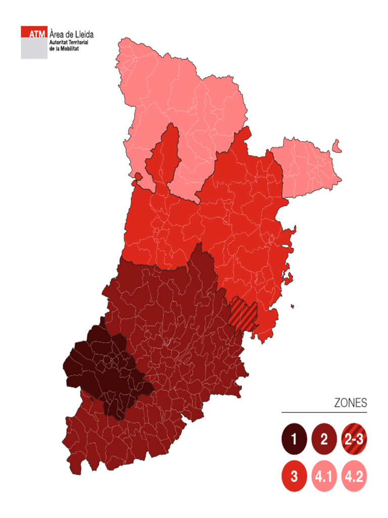 Mapa Zones - ATM Lleida | PDF