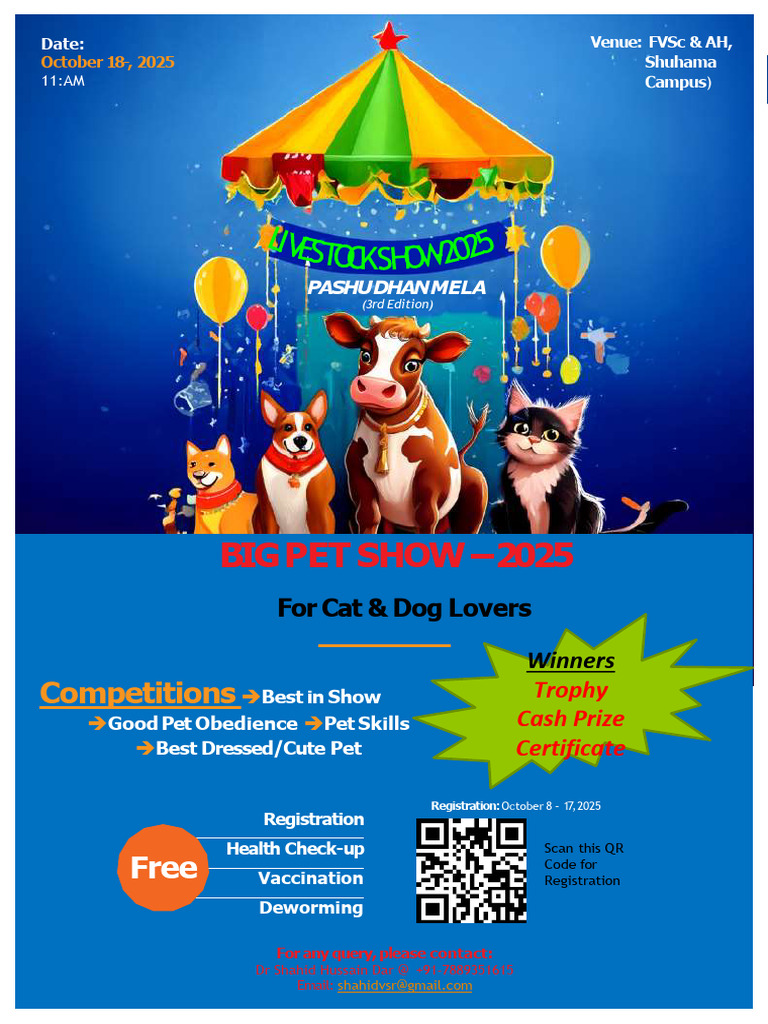 Pet Animal Show | PDF