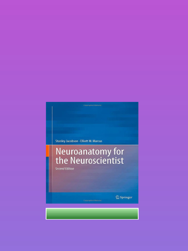 Neuroanatomy For The Neuroscientist 2nd Edition Stanley Jacobson all ...