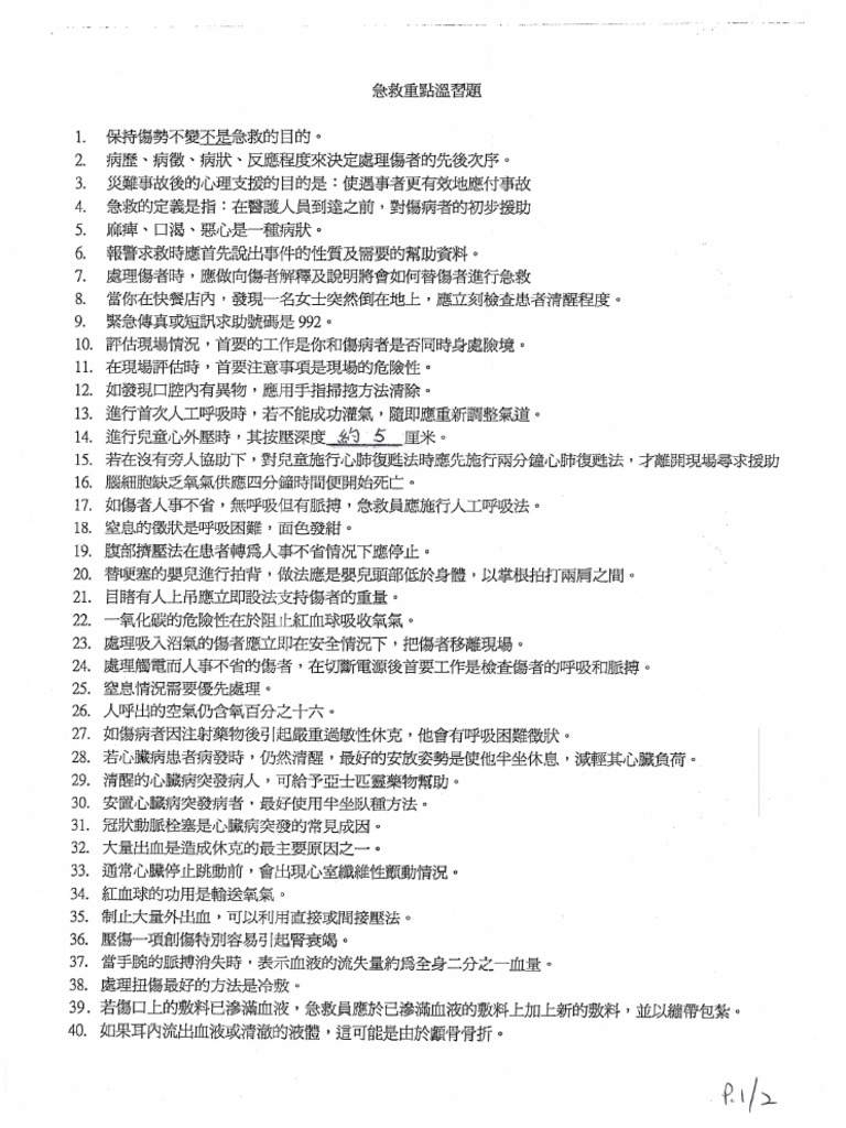 FA Main Points 2011 | PDF