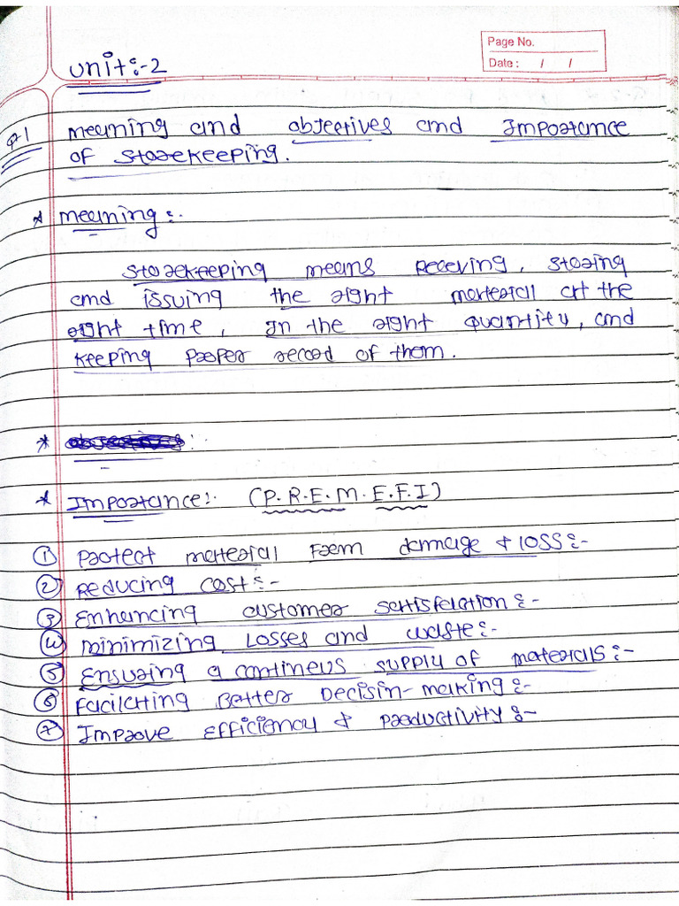 IMP Theory Unit 2&3 | PDF