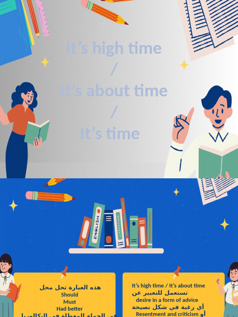 Its High Time Its About Time | PDF