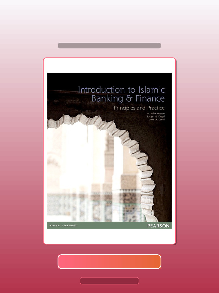 Introduction To Islamic Banking Finance Principles and Practice Kabir ...