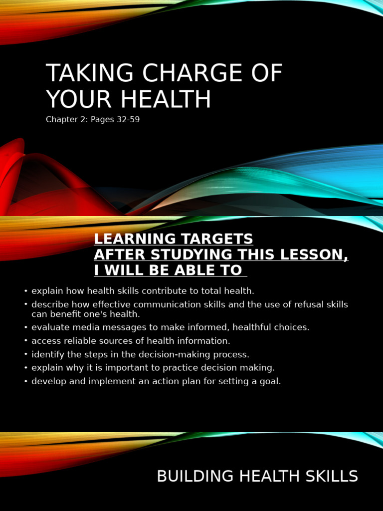 Essential Health Skills and Decision Making | PDF | Communication ...