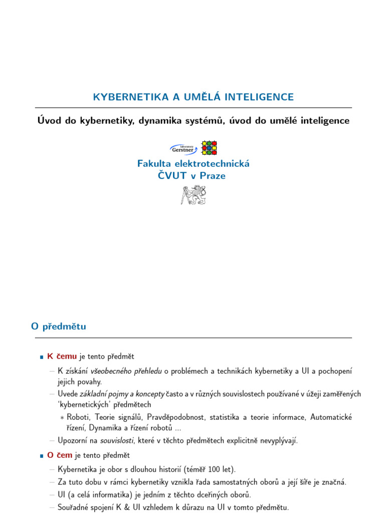 Prednaska 01 | PDF