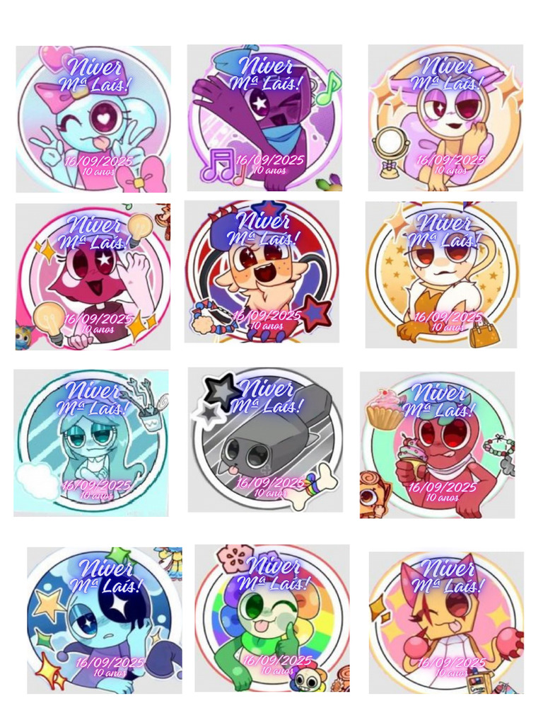 Adesivos Niver Laís | PDF