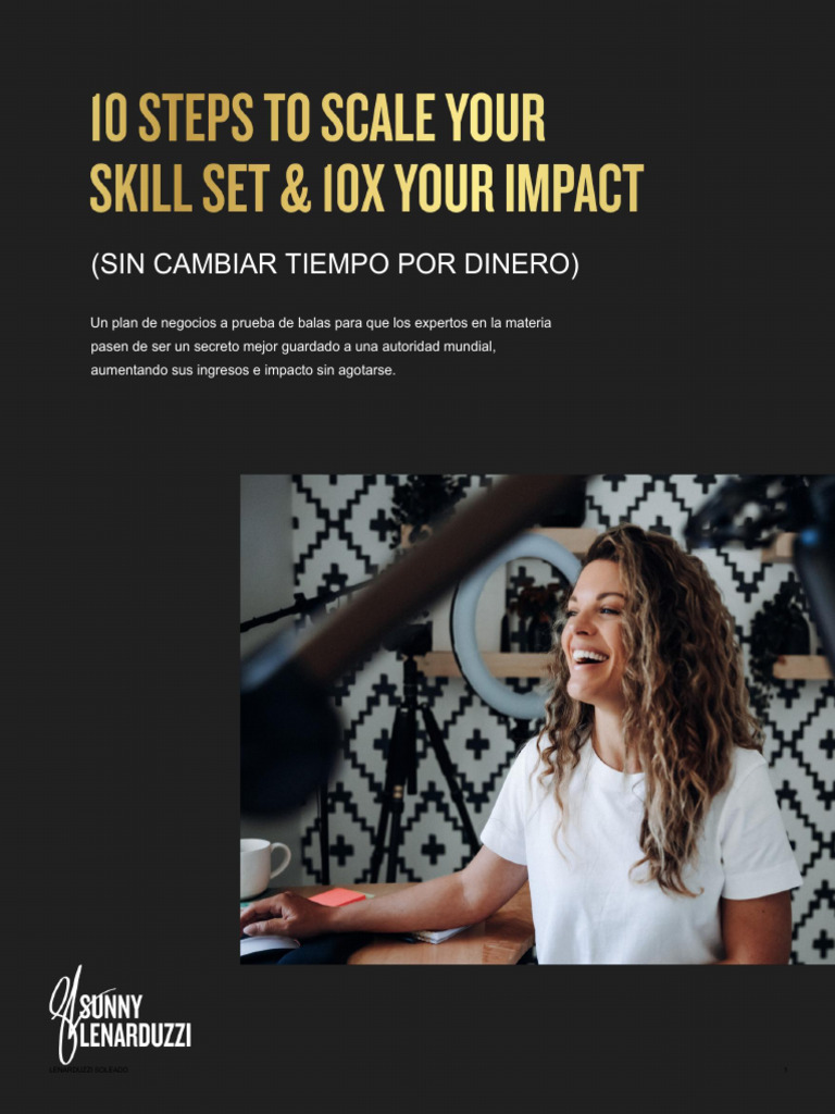 10 Steps To Scale Your Skill Set & 10X Your Impact Business Plan ...