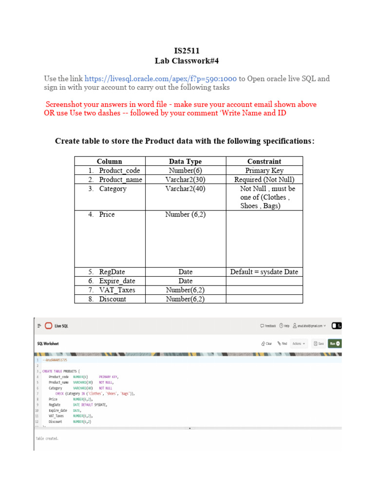 Lab Classwork#4 | PDF