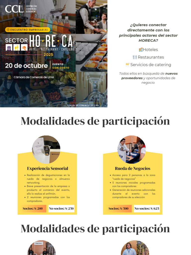 Brochure HORECA | PDF
