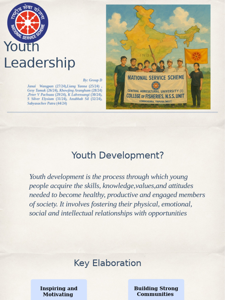 Youth Development | PDF | Leadership | Mentorship