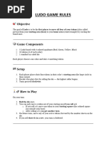 Ludo Official Game Rules | PDF