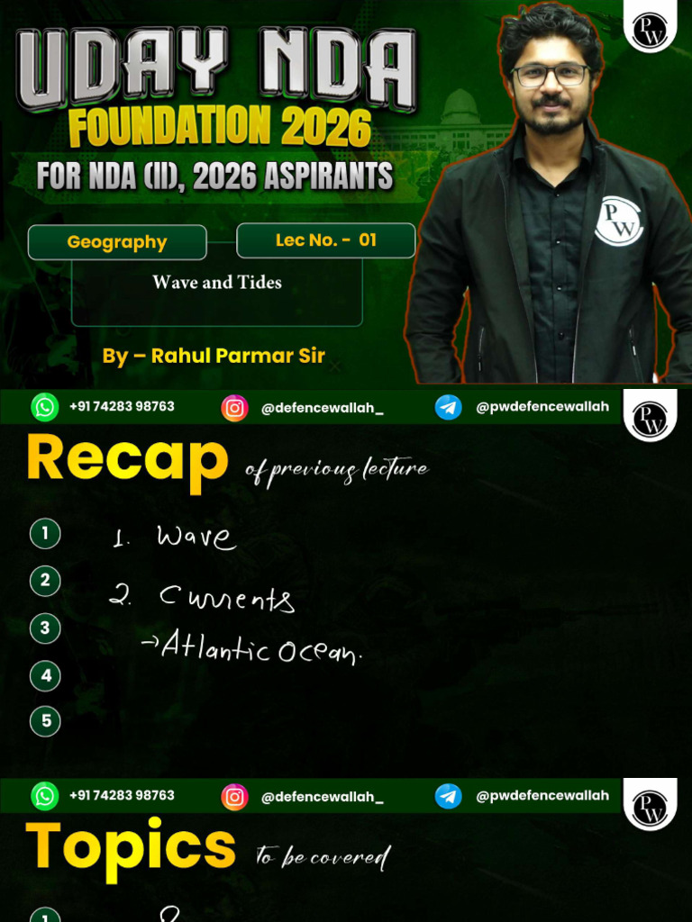 68a6f59ef1bade345d6635ef - ## - Wave and Tides 01 - Class Notes | PDF