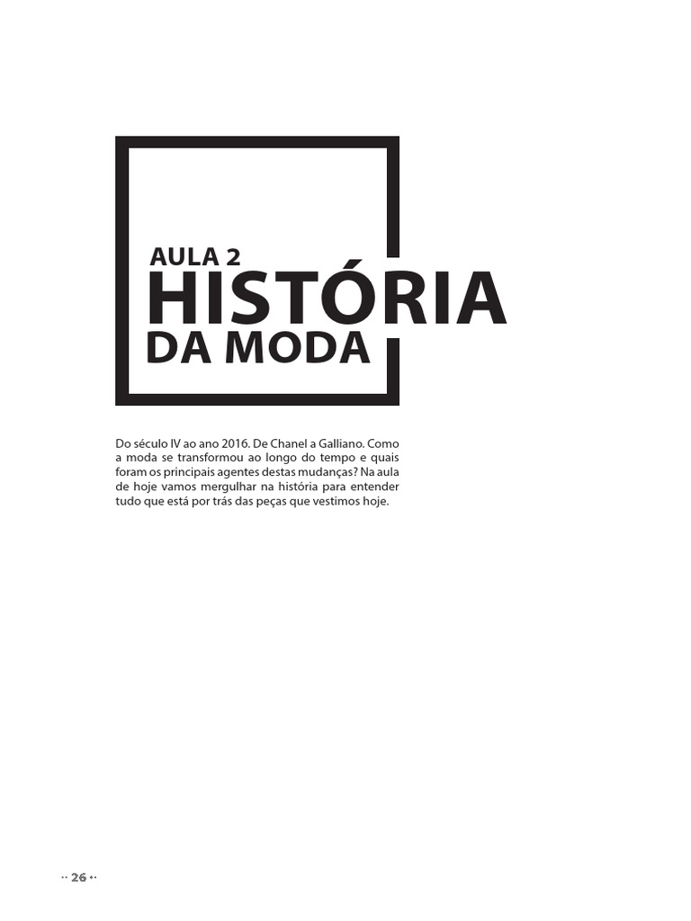 Evolução da Moda: Séculos de Estilo | PDF | Saia | Roupas