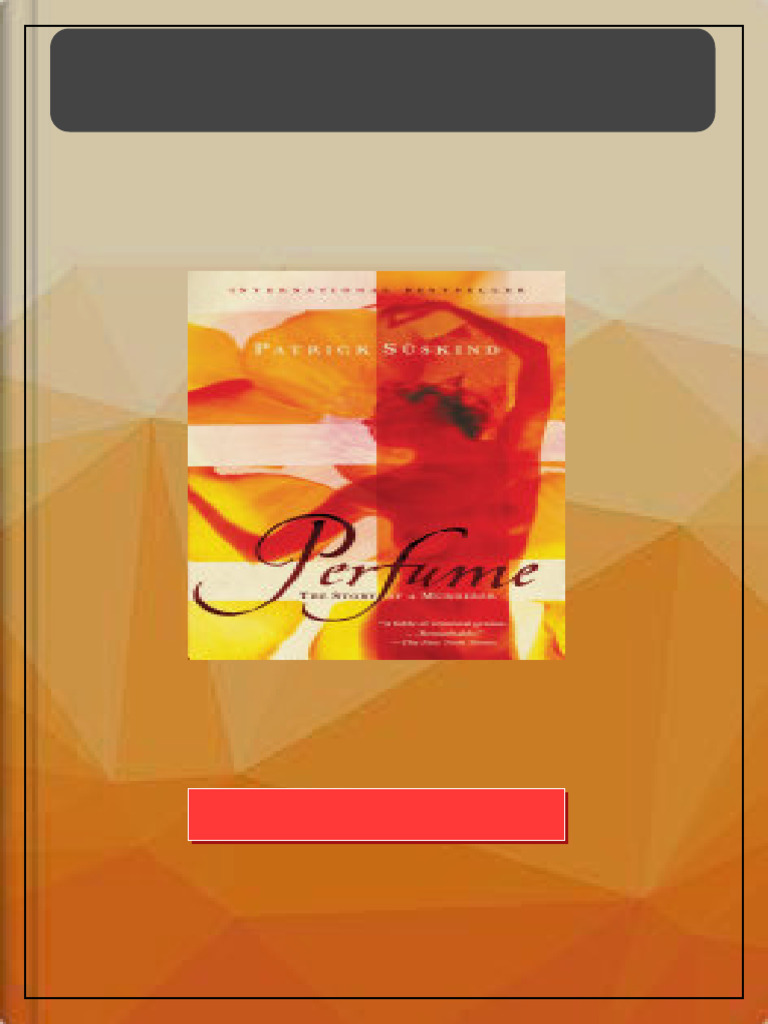 Perfume The Story Of A Murderer 1st Edition Patrick Suskind full ...