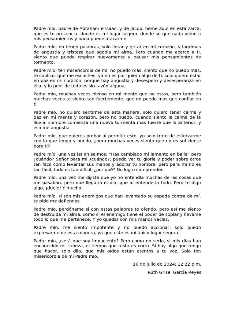 Padre Mío | PDF